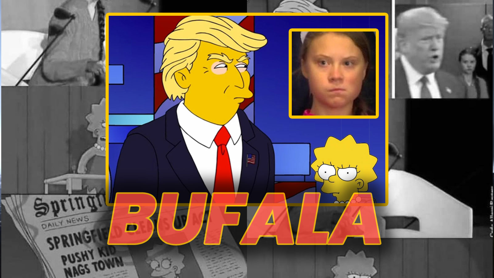 I Simpsons non hanno predetto l'incontro tra Greta Thunberg e Trump ...