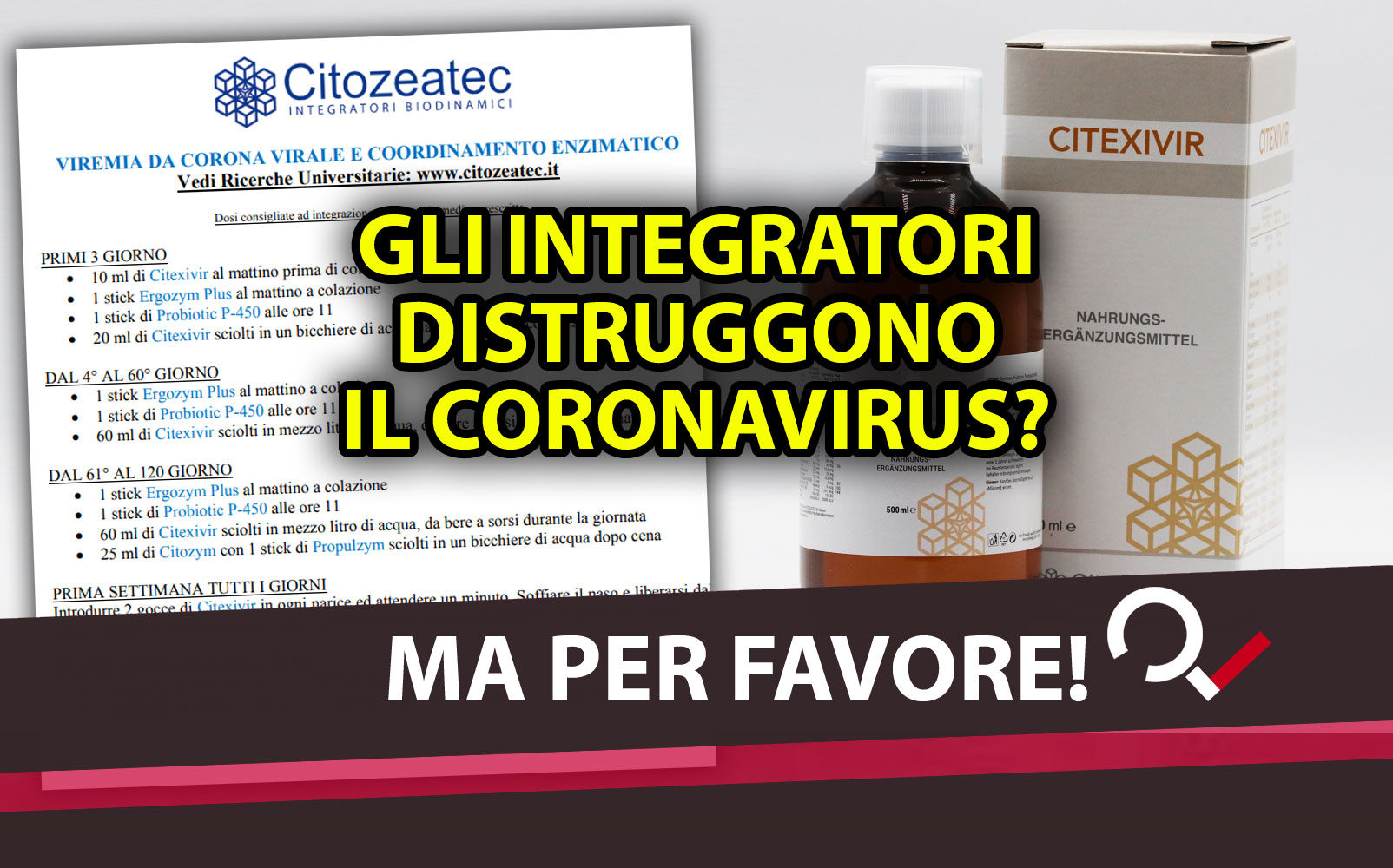 Coronavirus. Gli integratori possono distruggere il virus? No ...