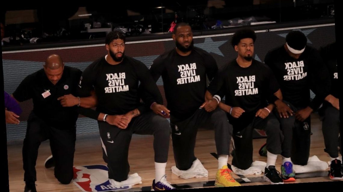 Basket, l'Nba riparte dalla Florida: tutti in ginocchio per George ...